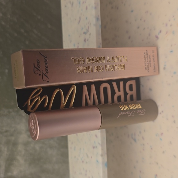 Too Faced | Makeup | Too Faced Brush On Hair Fluffy Brow Gel Brow Wig ...
